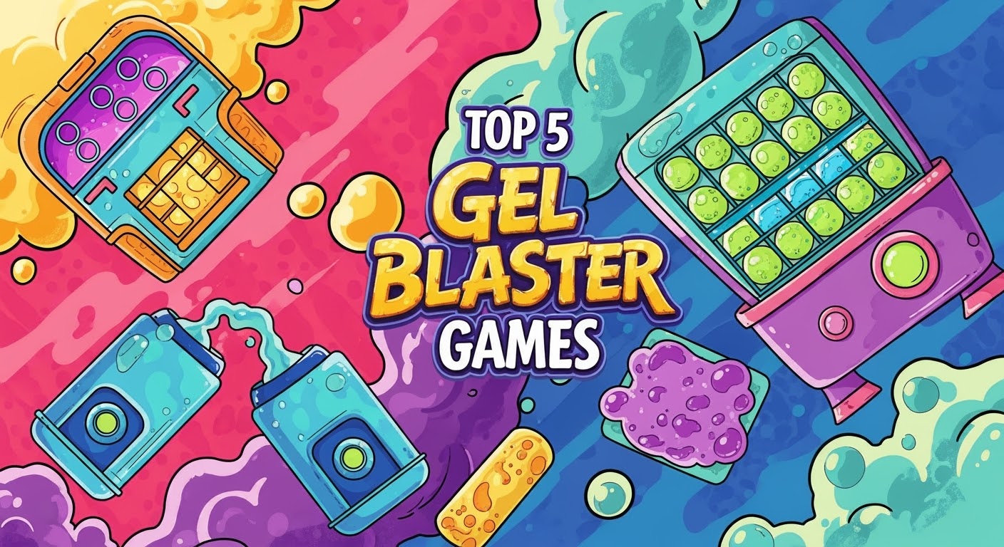 Top 5 Gel Blaster Games | Ultimate Hdrason® Gameplay Guide